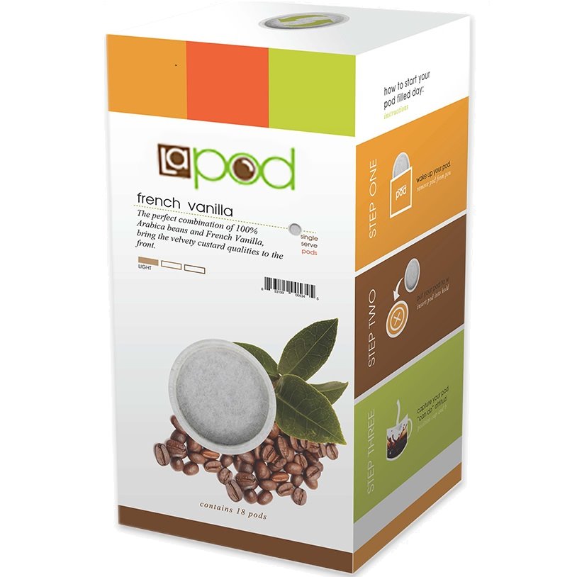 French Vanilla - Pod Coffee 108ct – Lotta Java NYC Inc.