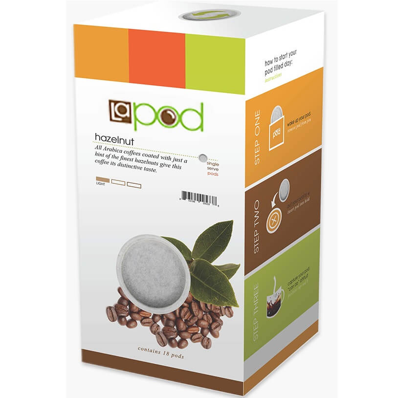 Hazelnut - Pod Coffee 108ct – Lotta Java NYC Inc.